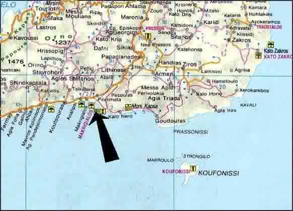 Cretasun apartments - Maps