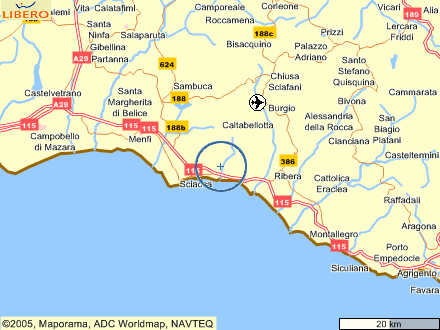 Maps Of Sciacca Italy