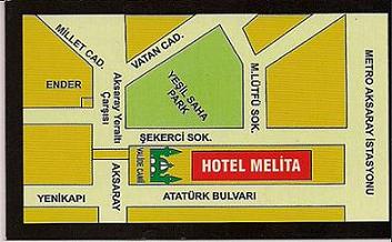 Otel Melita - Maps